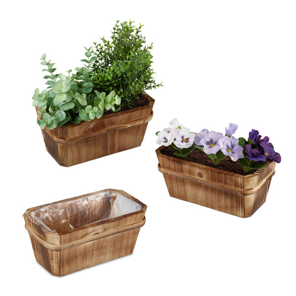 Alpen Home Small flower box set of three | Wayfair.co.uk