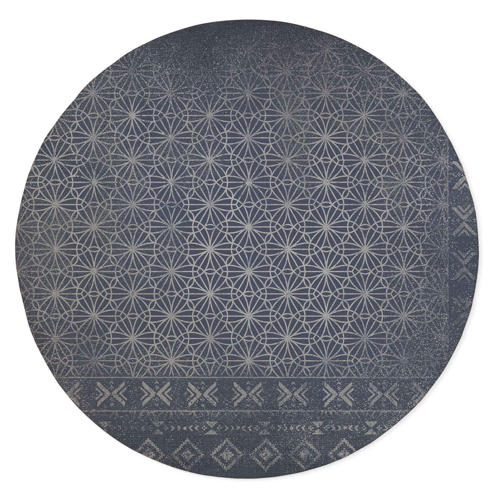 KAVKA DESIGNS Straight Round Chair Mat | Wayfair
