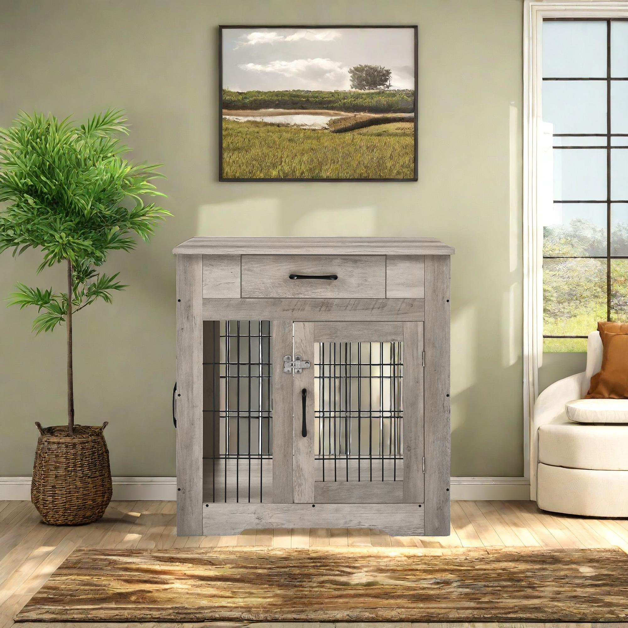 Tucker Murphy Pet™ Particle Board Pet Crate with 2 Doors | Wayfair