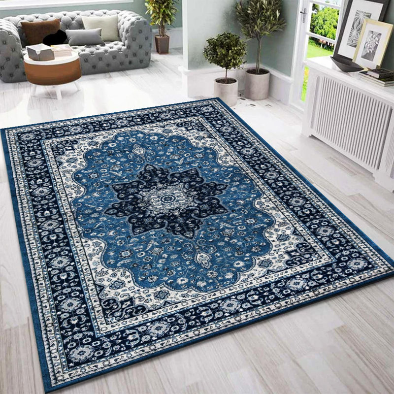 Ophelia & Co. Pyle Large Soft Blue Rug | Wayfair.co.uk