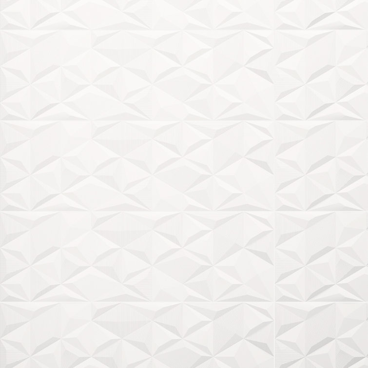 Qube Tiles Jazz 13" x 40" 3D Textured Wall Tile | Wayfair