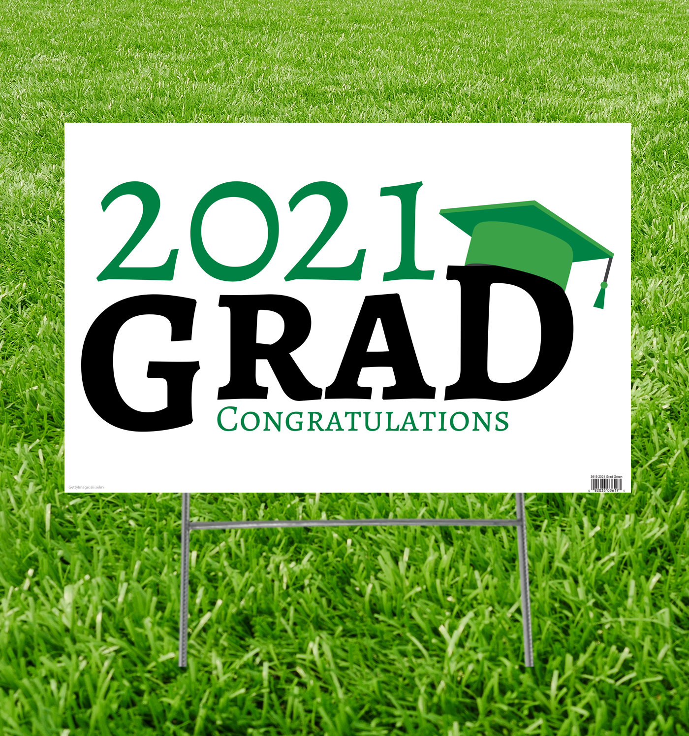 The Party Aisle™ 2021 Grad Yard Sign Blue - Wayfair Canada