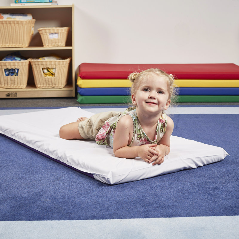 ECR4Kids Rest Mat Sheet, Daycare Supplies, White, 10-Pack & Reviews ...