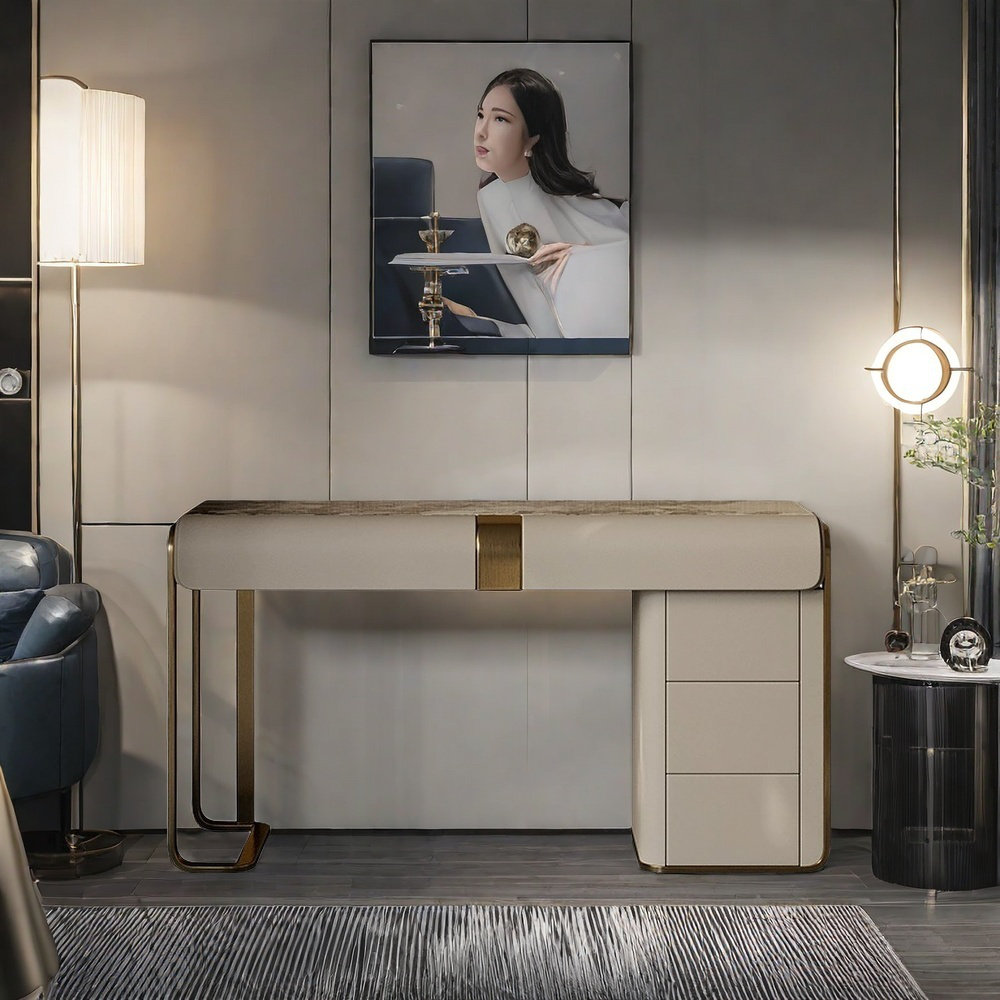 parkerlees Simple Light Luxury Dressing Table | Wayfair
