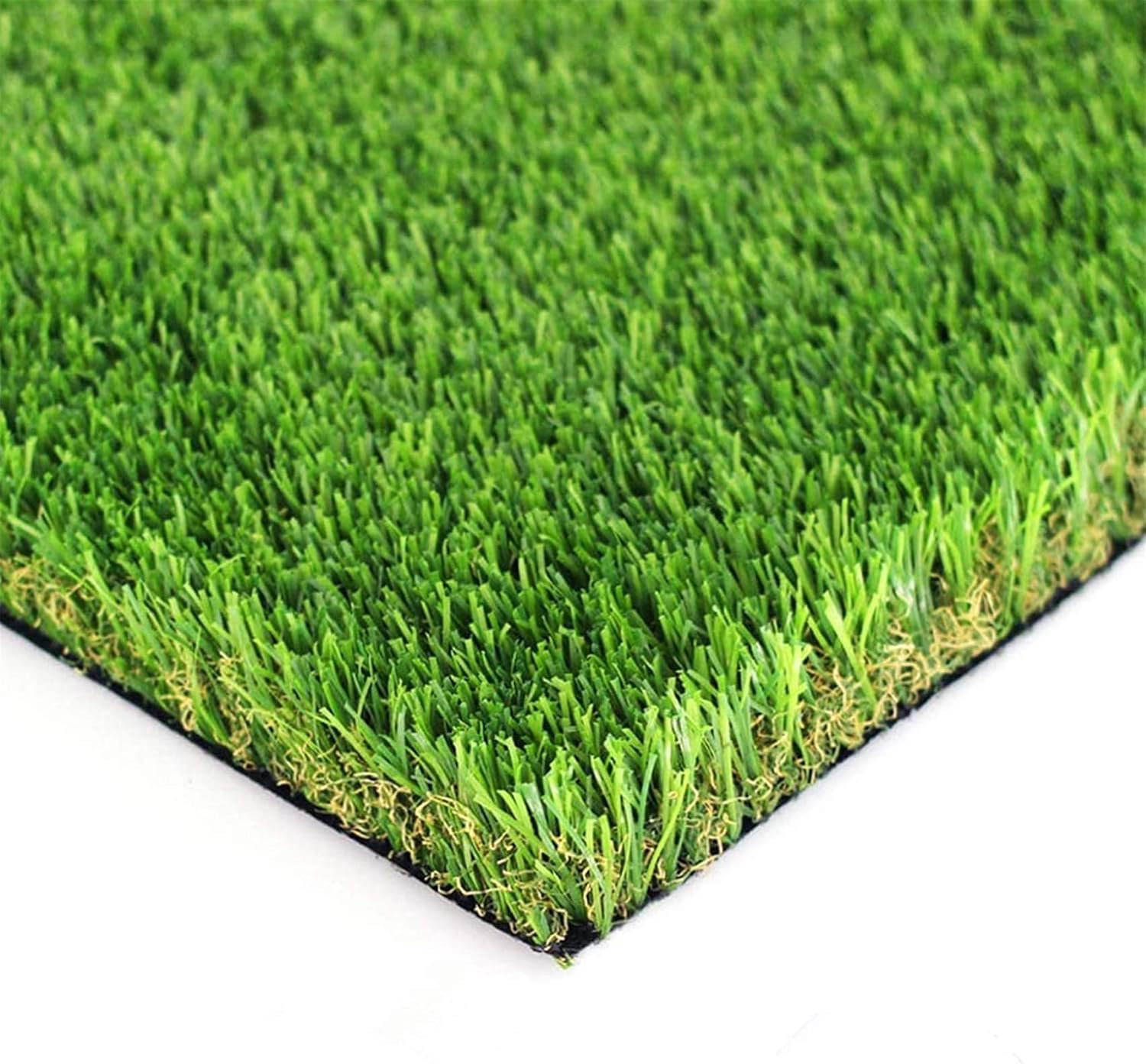 Symple Stuff Artificial Grass Turf, 70 oz Face Weight /Drainage Holes ...