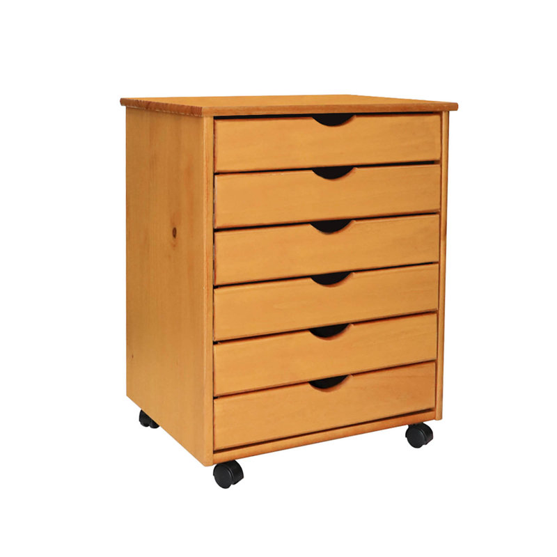 Rebrilliant Pitts 6 Drawer Storage Chest & Reviews | Wayfair