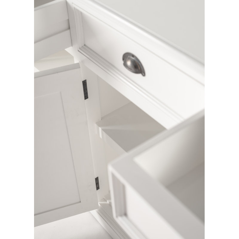 Lark Manor™ Alfreida 78.74" Wide 4 Drawer Buffet Table & Reviews | Wayfair