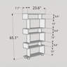 Latitude Run® Geometric Bookcase | Wayfair