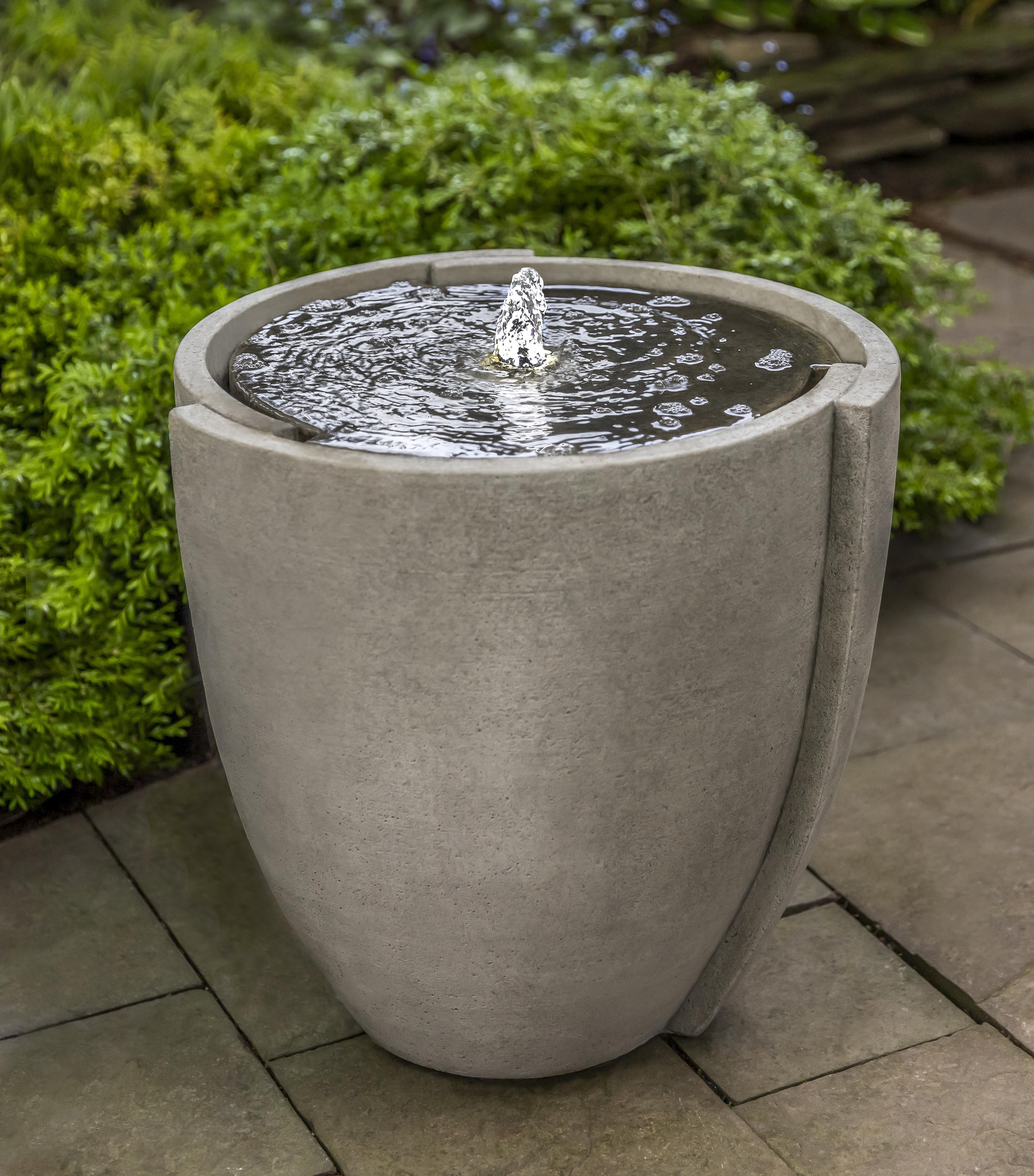 Campania International Concrete Concept Basin Fountain | Wayfair