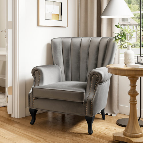 Three Posts Cadsden Upholstered Accent Chair & Reviews | Wayfair.co.uk