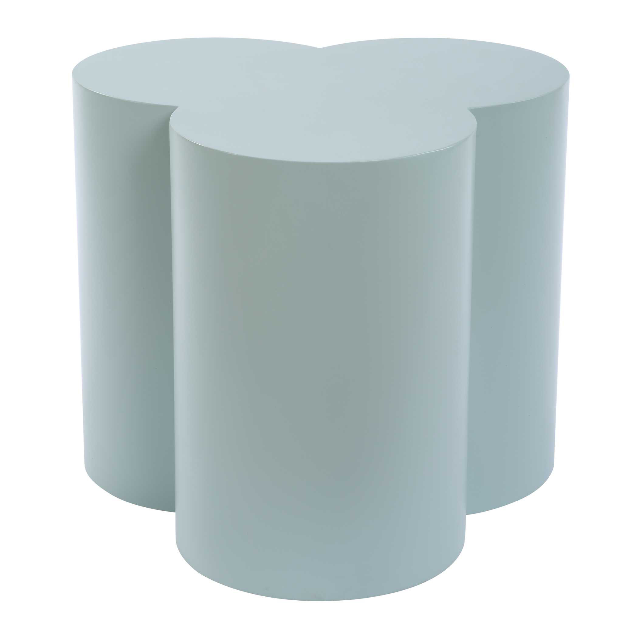 Latitude Run® Uttermost Beven Outdoor Light Blue Accent Table | Wayfair