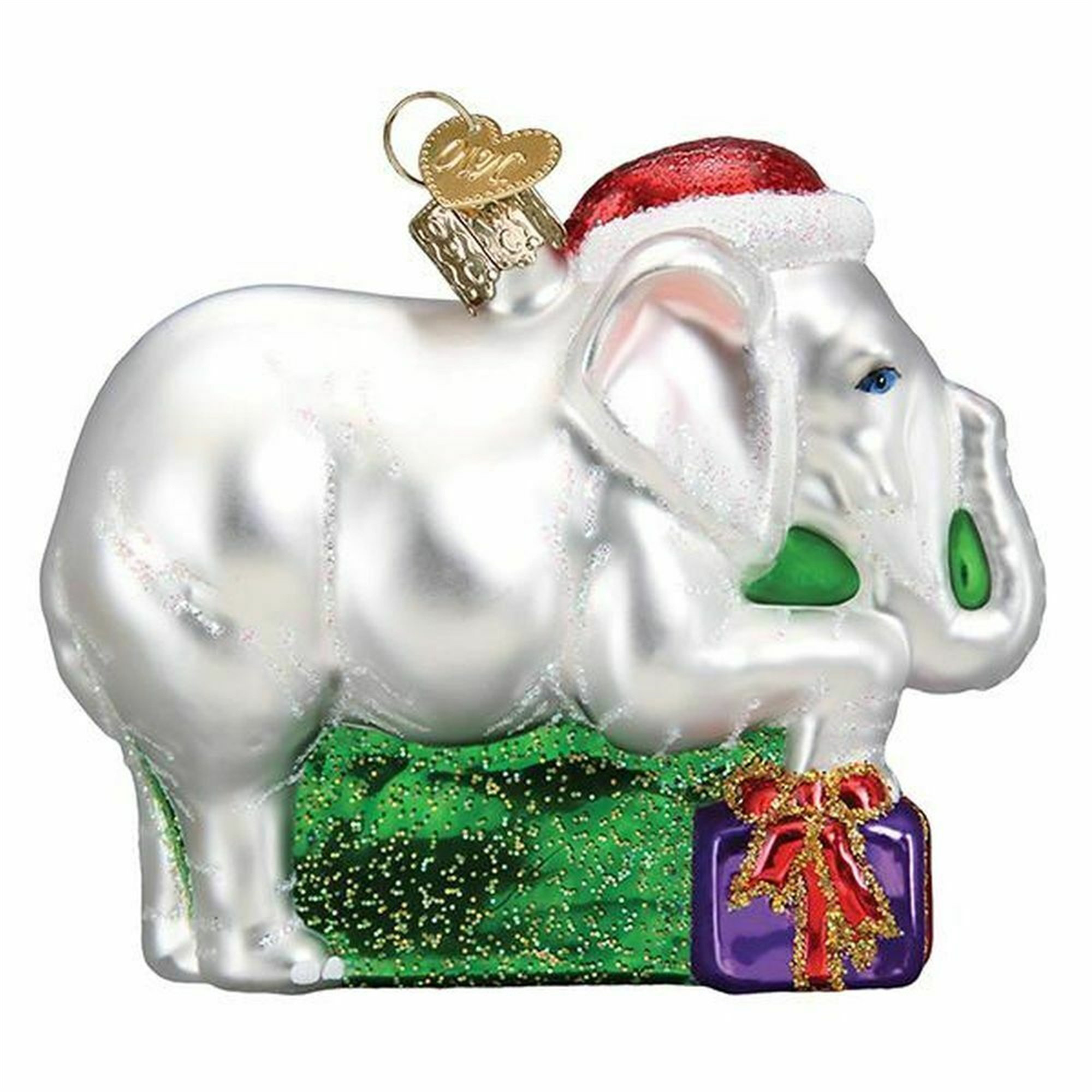 Old World Christmas Elephant Hanging Figurine Ornament | Wayfair