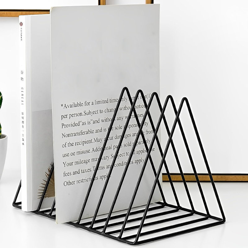 Rebrilliant Lyyli Metal Free Standing Magazine Rack | Wayfair