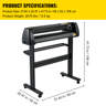 Orren Ellis Vinyl Cutter Machine, 28 Inch Paper Feed Cutting Plotter ...
