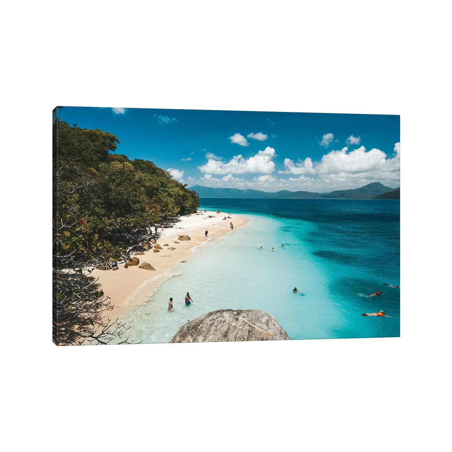 East Urban Home Nudey Beach by James Vodicka - Wrapped Canvas ...