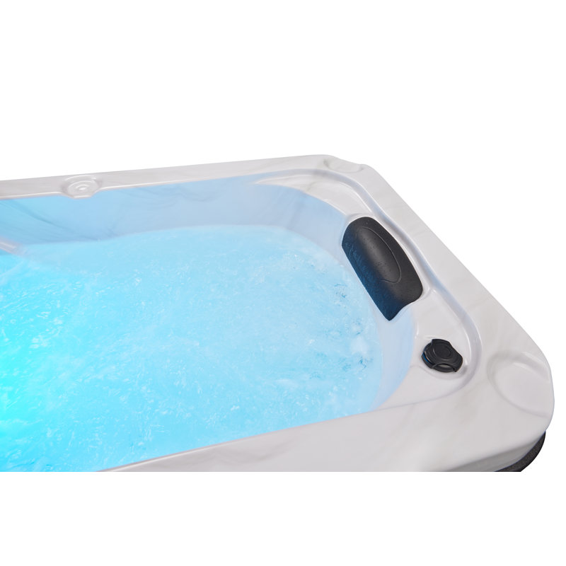 Luxury Spas 240 Volt 1 Person Solo - Person 17 - Jet Acrylic Rectangle ...