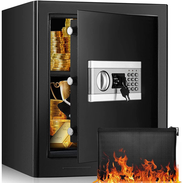 Draper 43L Safe Box Electronic Password Safe Digital Security Safe With ...