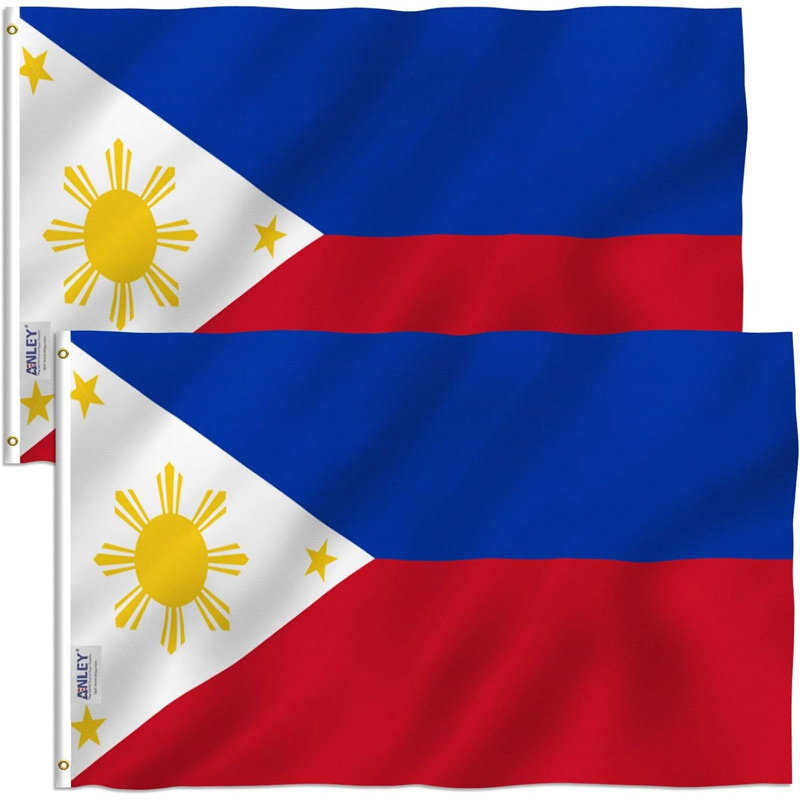 Ebern Designs Fly Breeze 3x5 Foot Philippines Flag - Filipino ...