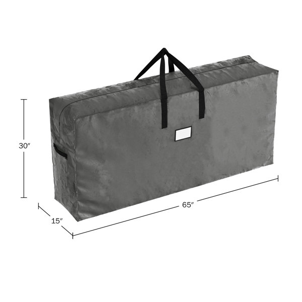The Holiday Aisle® Christmas Tree Storage Bag - Heavy-Duty Storage Bags ...