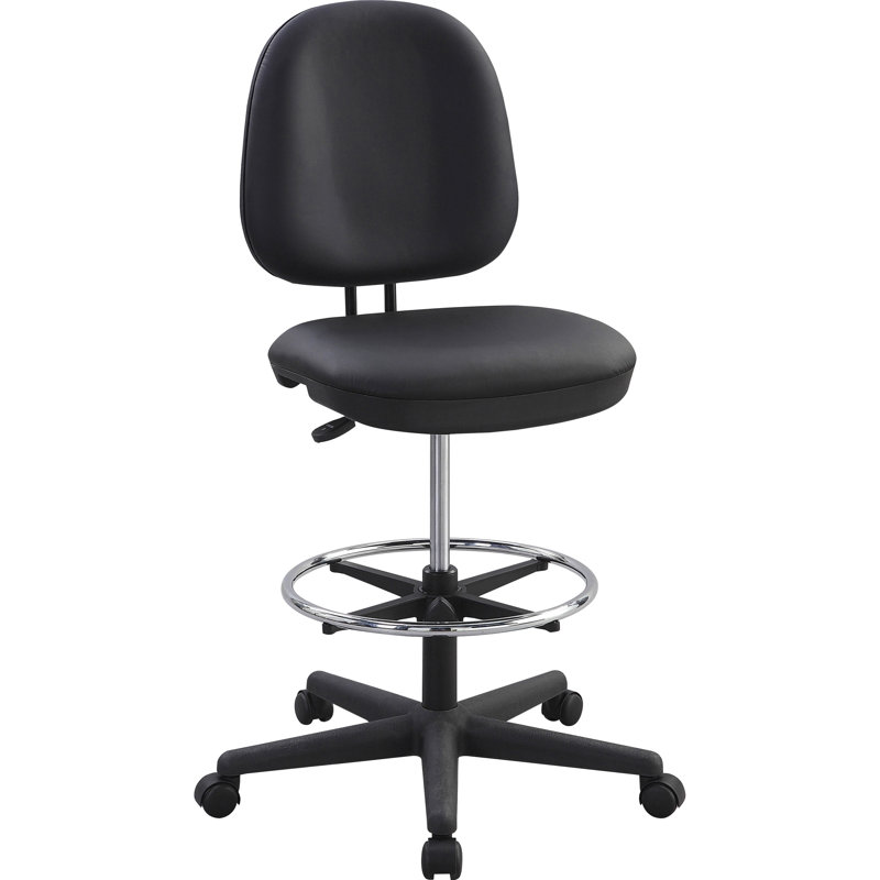 Lorell Contoured Vinyl Drafting Chair | Wayfair