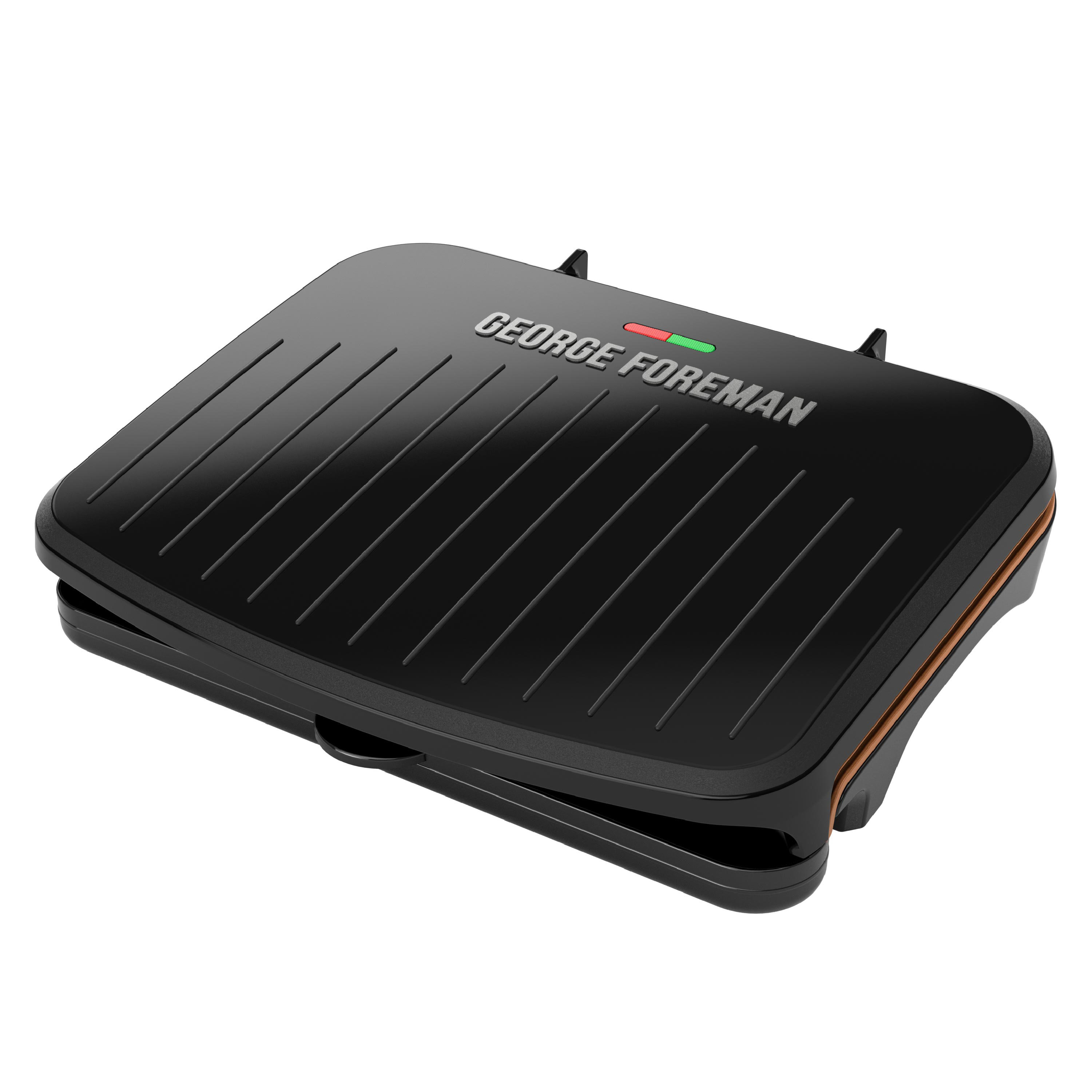 George Foreman 5-Serving Classic Plate Electric Indoor Grill And Panini ...