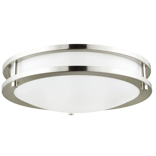Hokku Designs Shook LED Flush Mount Selectable Color Temperature ...
