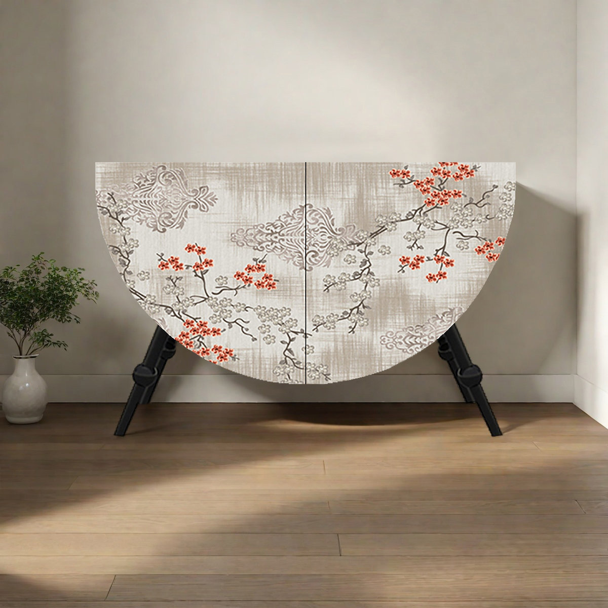 DURBIL Semi-circle aesthetic advanced sense decor cabinet | Wayfair