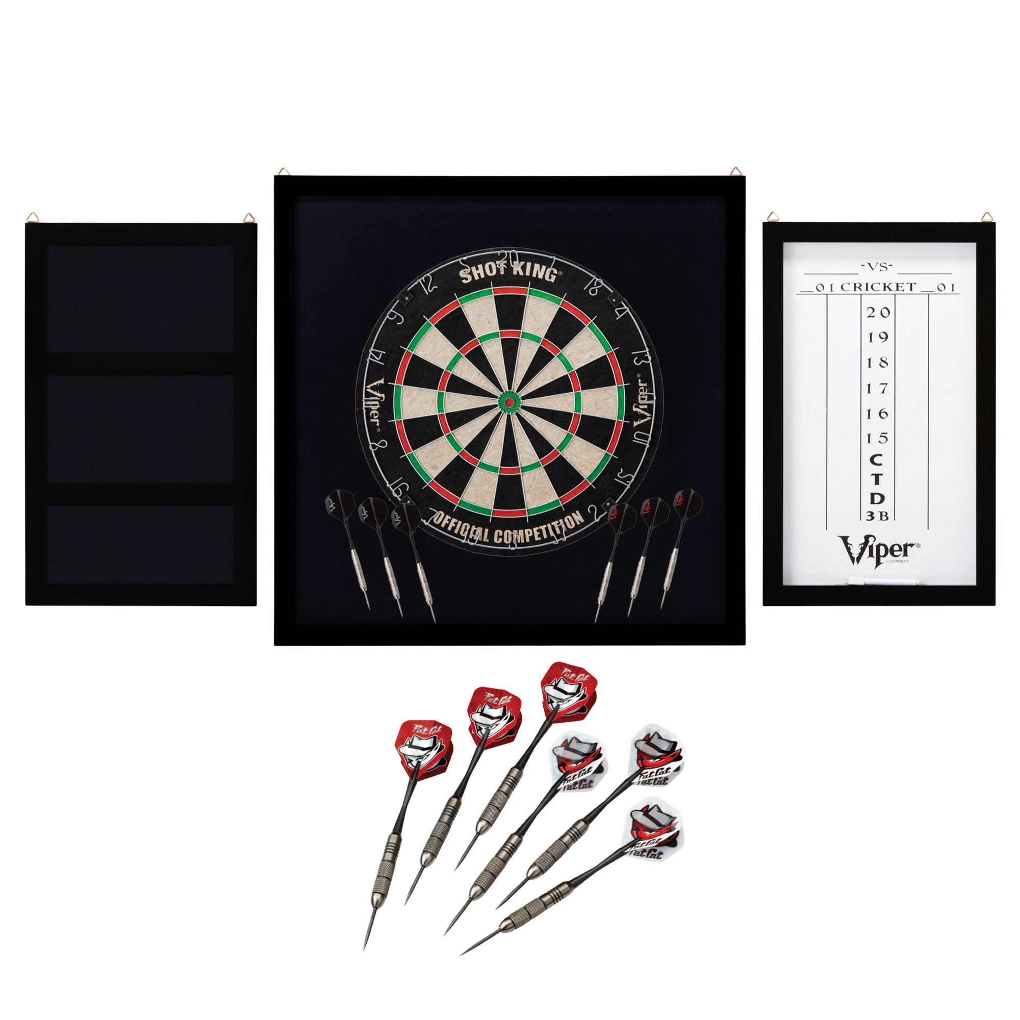 Viper Shot King Dartboard with Darts & Reviews | Wayfair