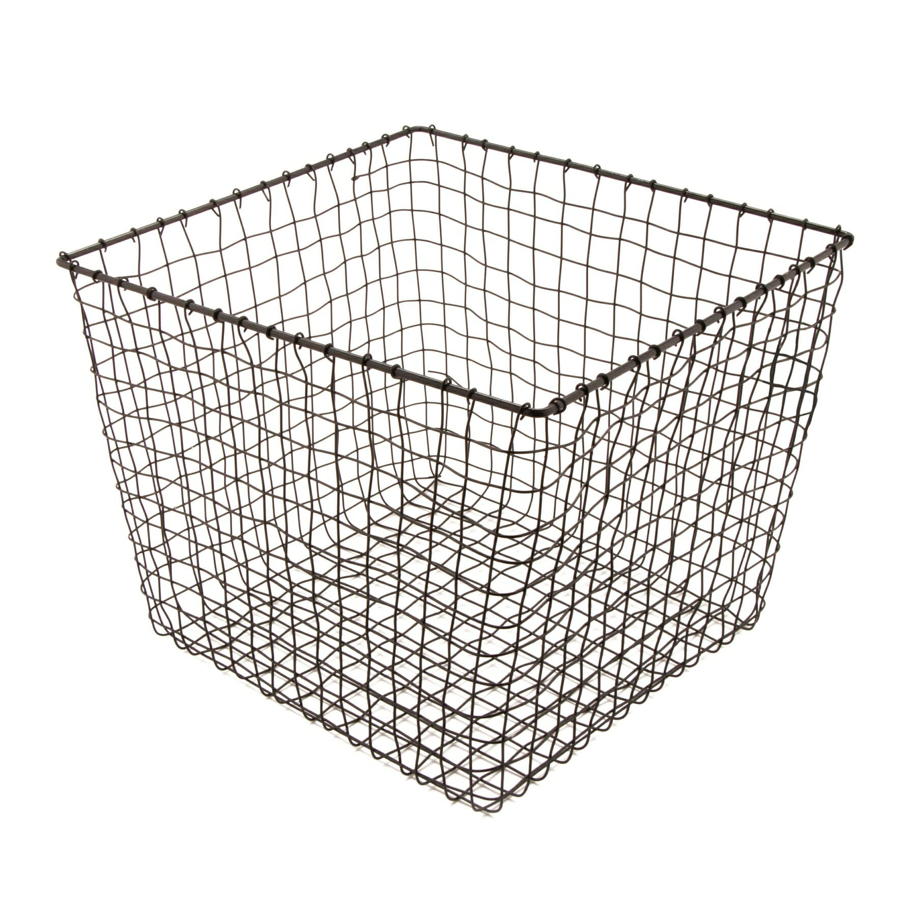 G.E.T. Powder Coated Iron Basket | Wayfair