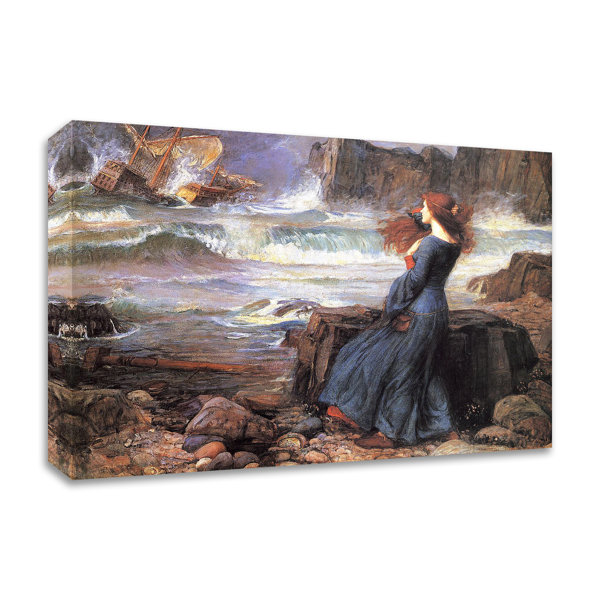 HomeRoots Miranda The Tempest On Canvas Print | Wayfair