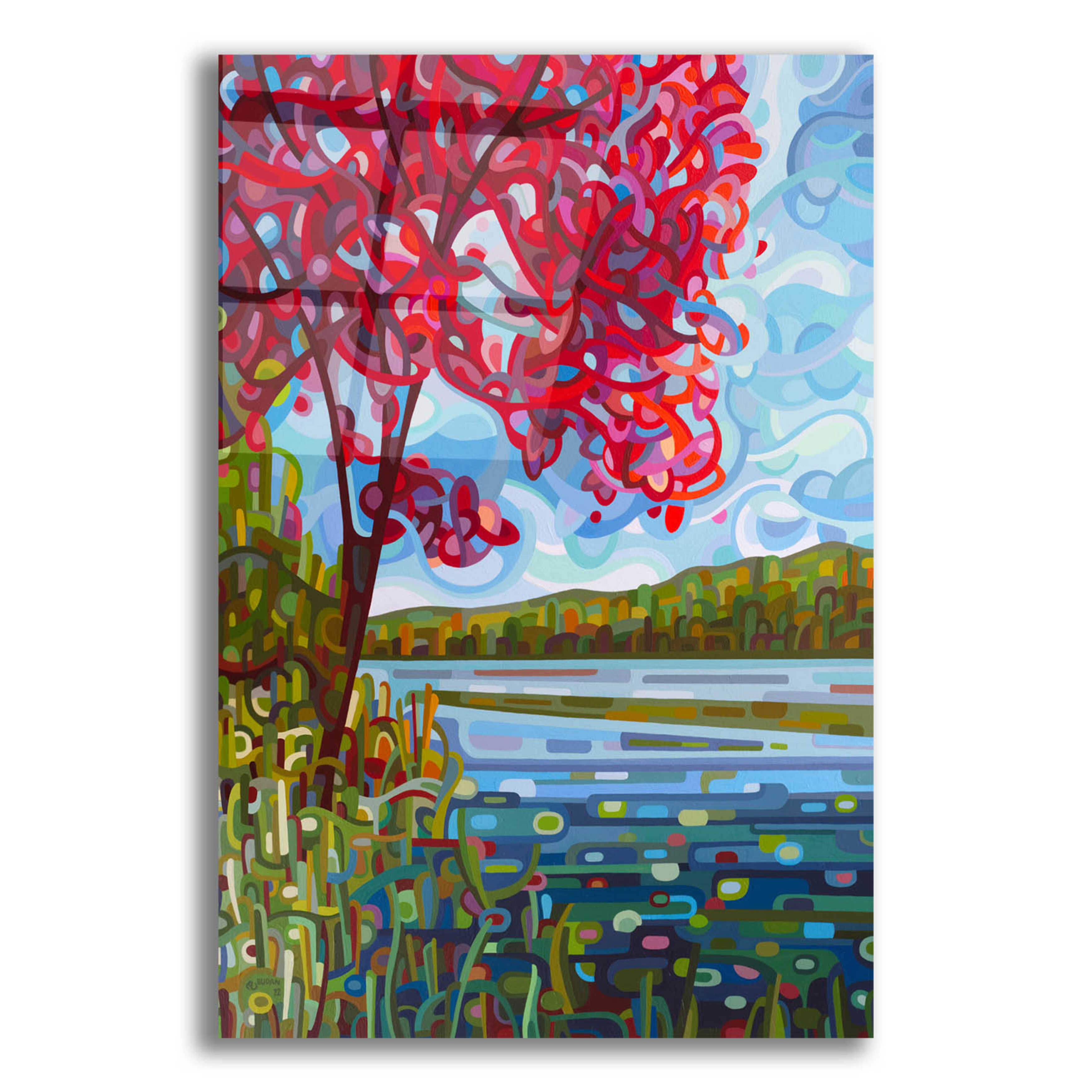 Red Barrel Studio Lady in Red - Unframed Graphic Art - Wayfair Canada