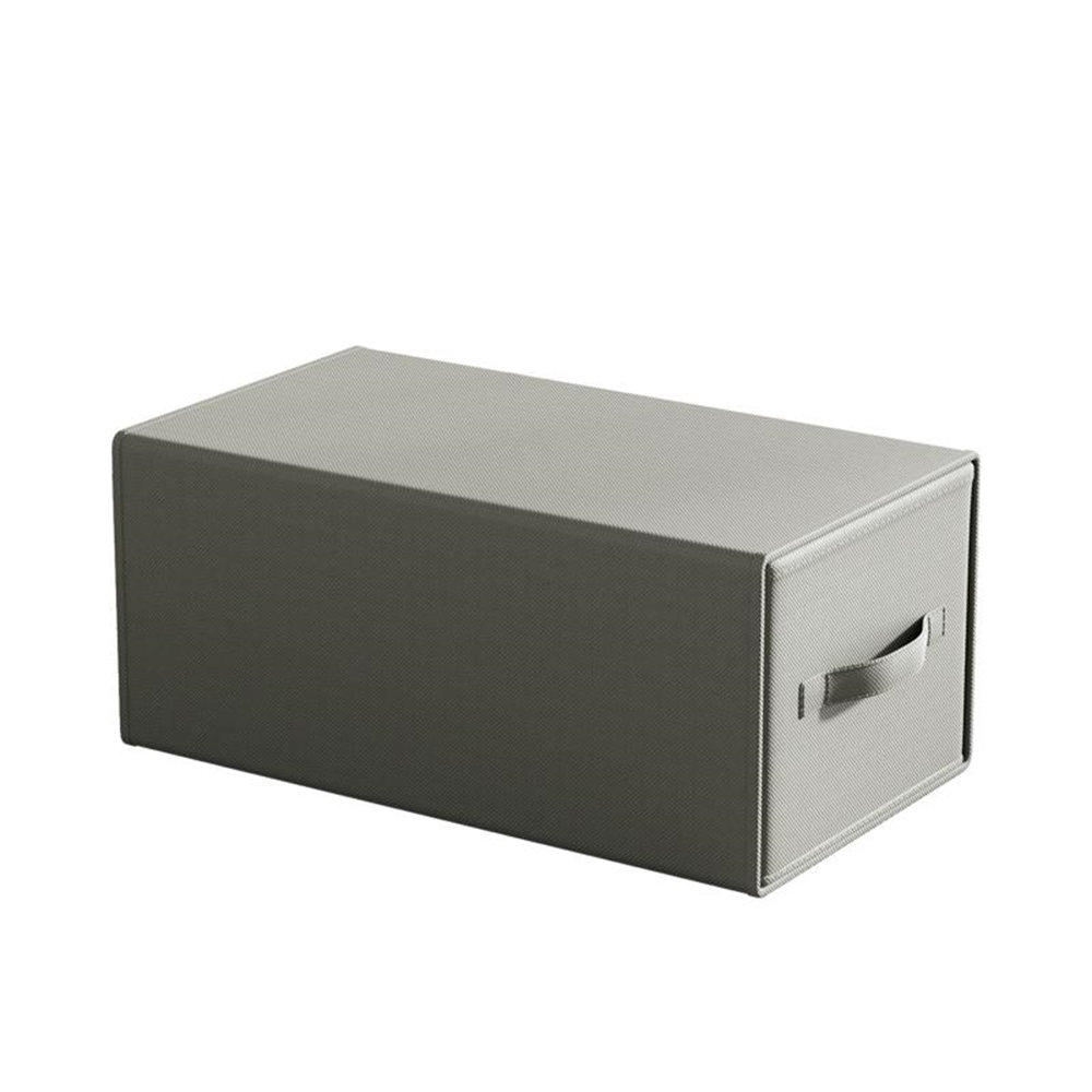 Hokku Designs 5 Pack Drawer-Style Fabric Clothing Storage Box For ...