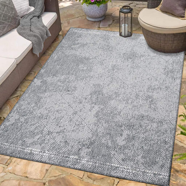 Carpet City DUORUG Diamonds Machine Woven Green Area Rug | Wayfair.co.uk