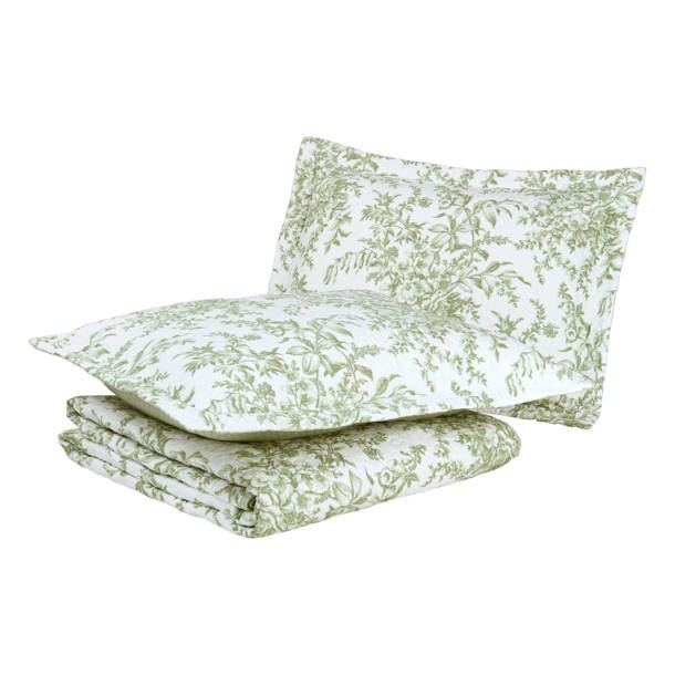 Laura Ashley Marissa 100% Cotton Percale Sheet Set & Reviews | Wayfair