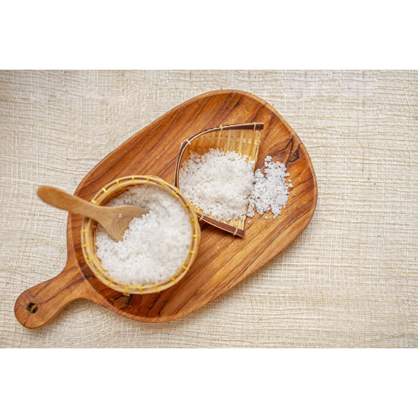 Gracie Oaks Ormidia Handmade Salt Scrub - Wrapped Canvas Photograph ...