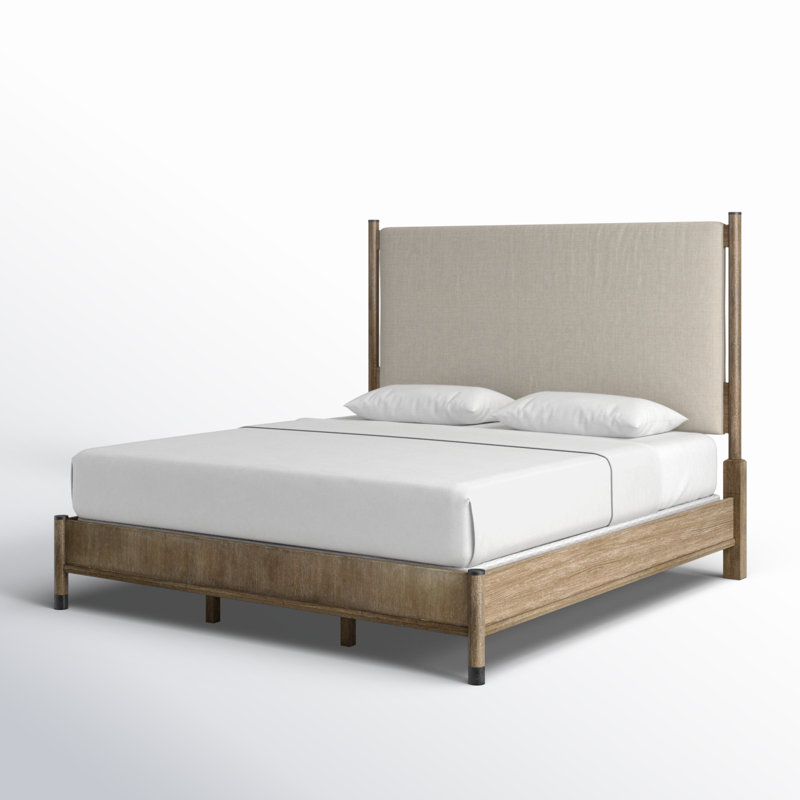 Hooker Furniture Affinity Solid Wood and Upholstered Four Poster Bed ...