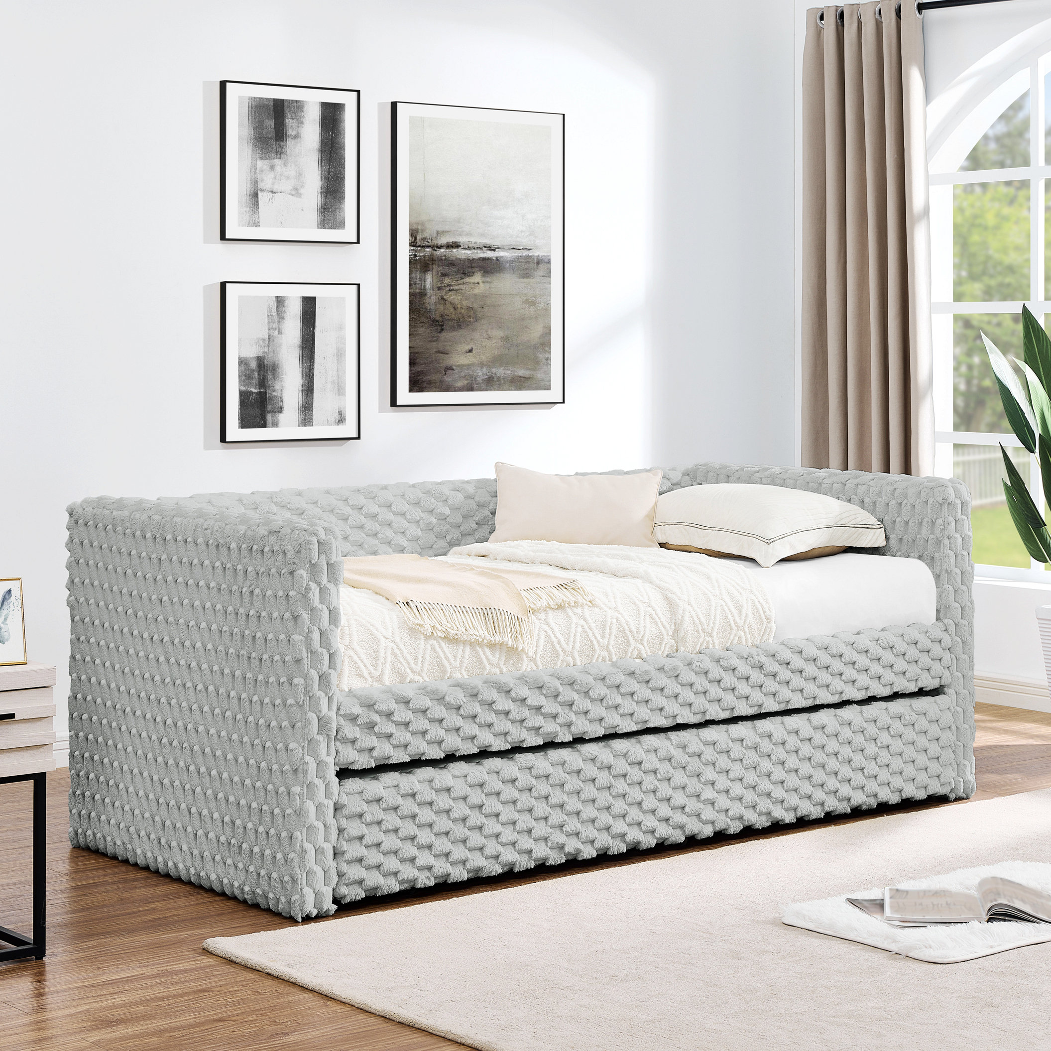 Latitude Run® Luxury Sleeper Sofa Bed with Soft Cushion - Ultimate ...