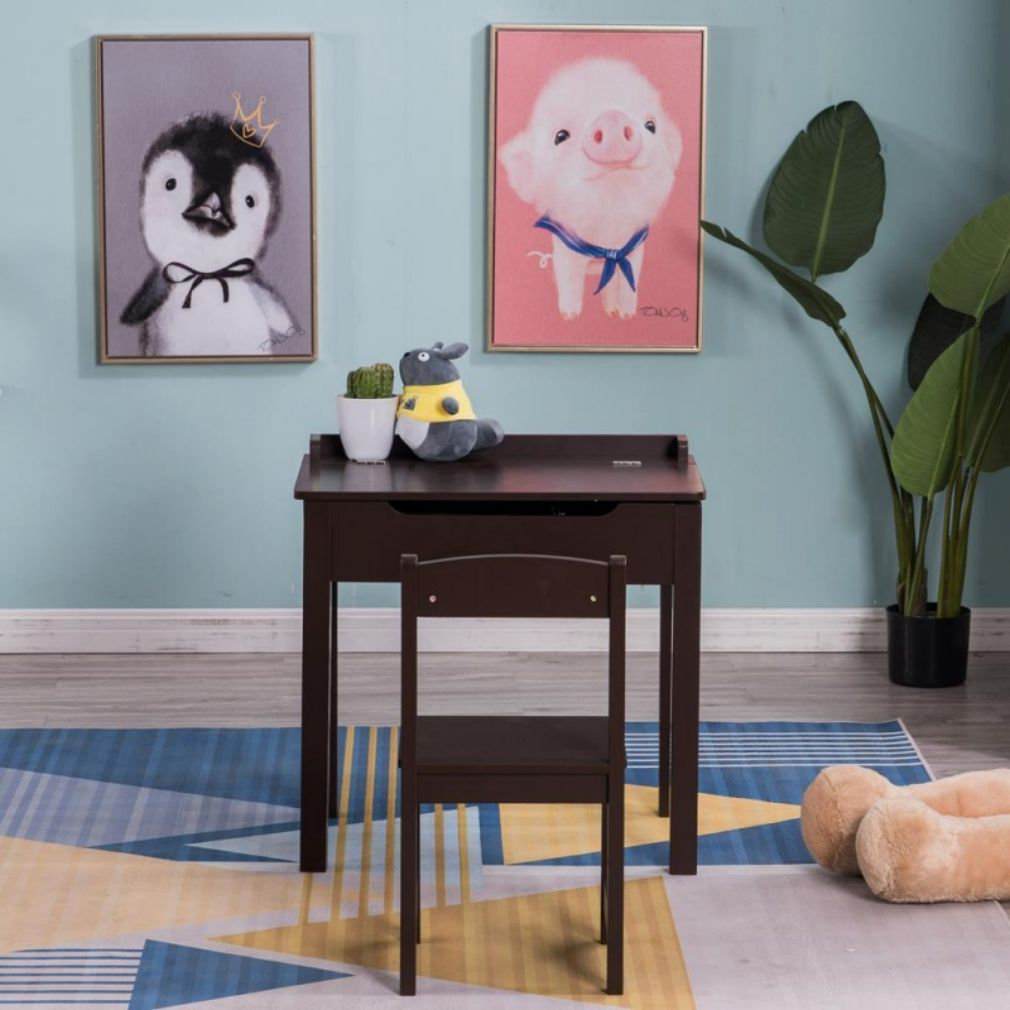 Harriet Bee Enjy Kids Rectangular Play Table and Chair Set - Wayfair Canada