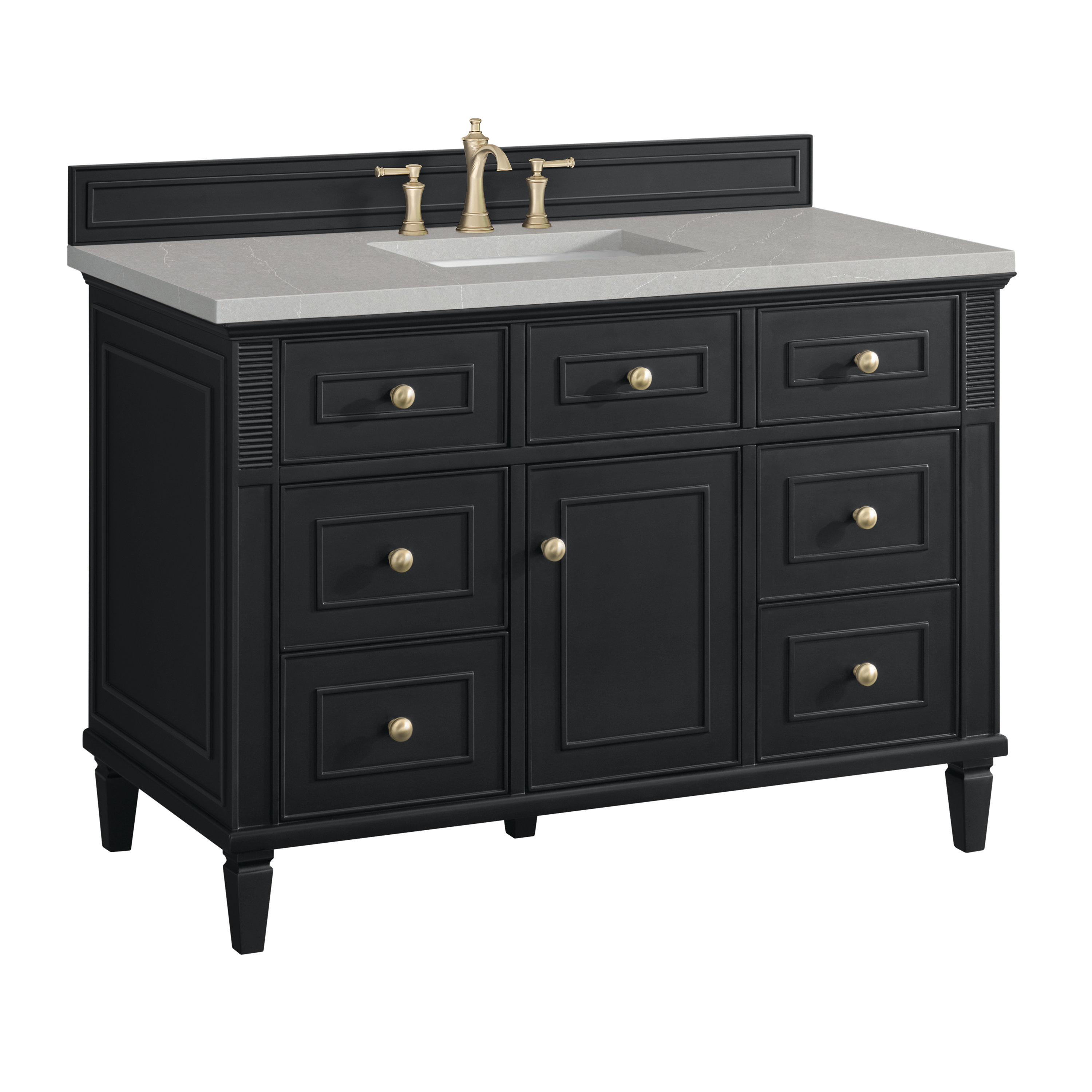 James Martin Vanities Lorelai 48'' Single Bathroom Vanity with Top ...