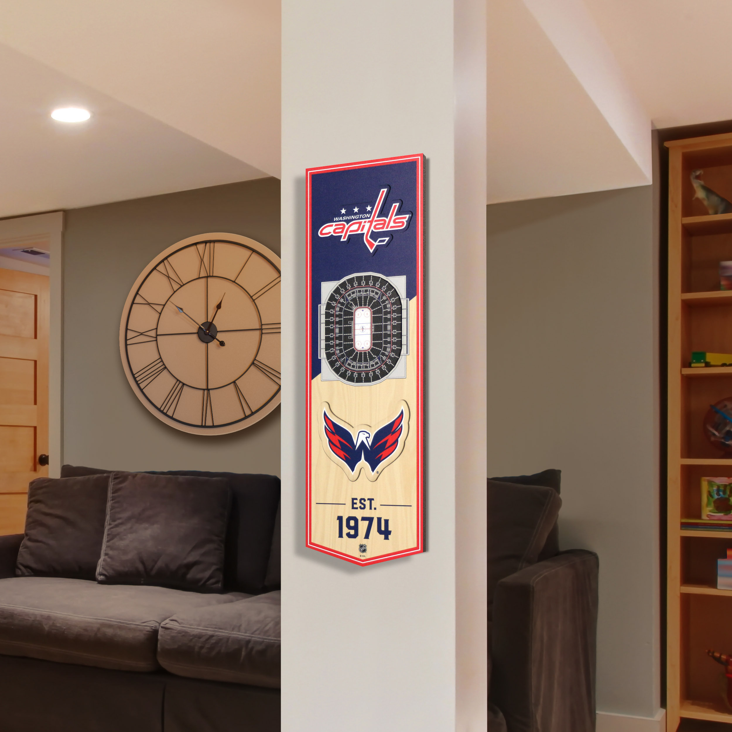 YouTheFan NHL 3D StadiumView 6x19 Banner | Wayfair