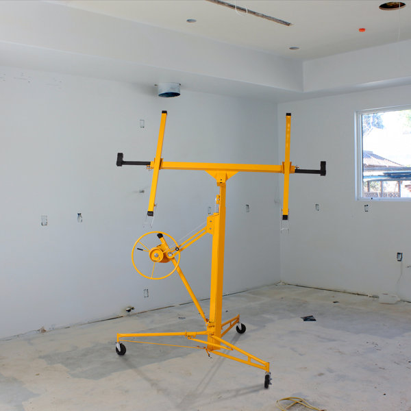 Flynama 11 Ft Yellow Drywall Panel Lift 53.5-In L X 53.5-In W Steel ...
