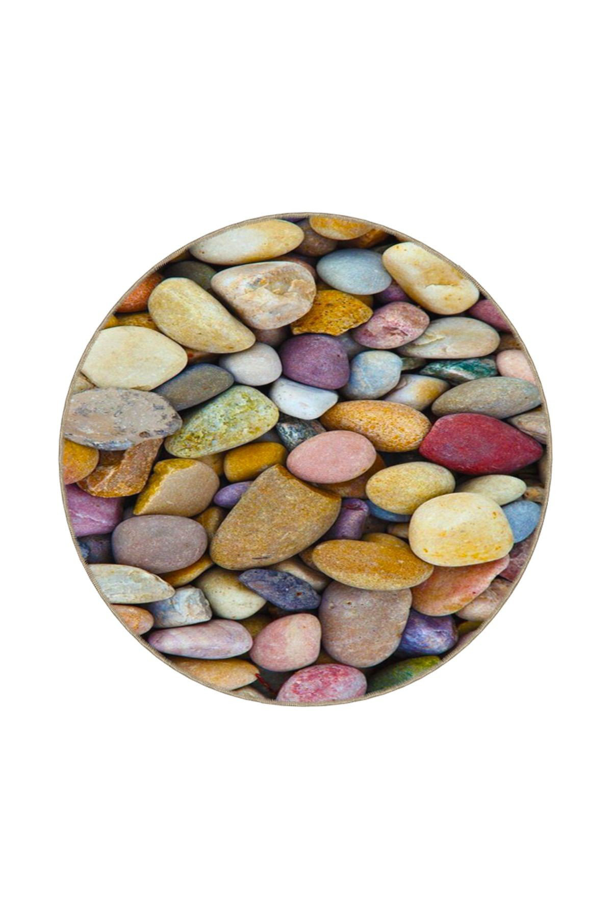 Hokku Designs Pebble Pattern Woven Base and Washable Area Rug | Wayfair