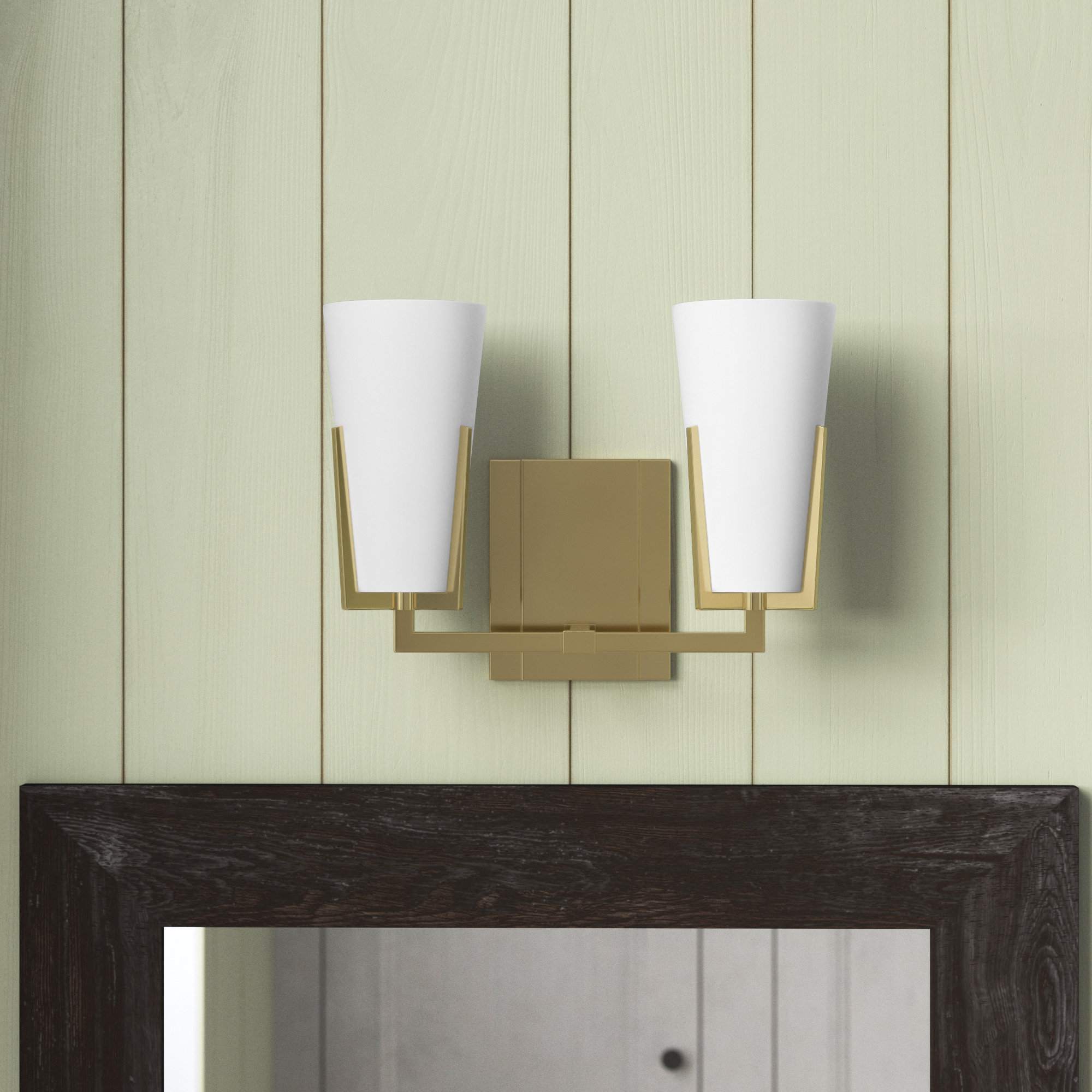 Canora Grey Lindle 2 - Light Dimmable Vanity Light - Wayfair Canada