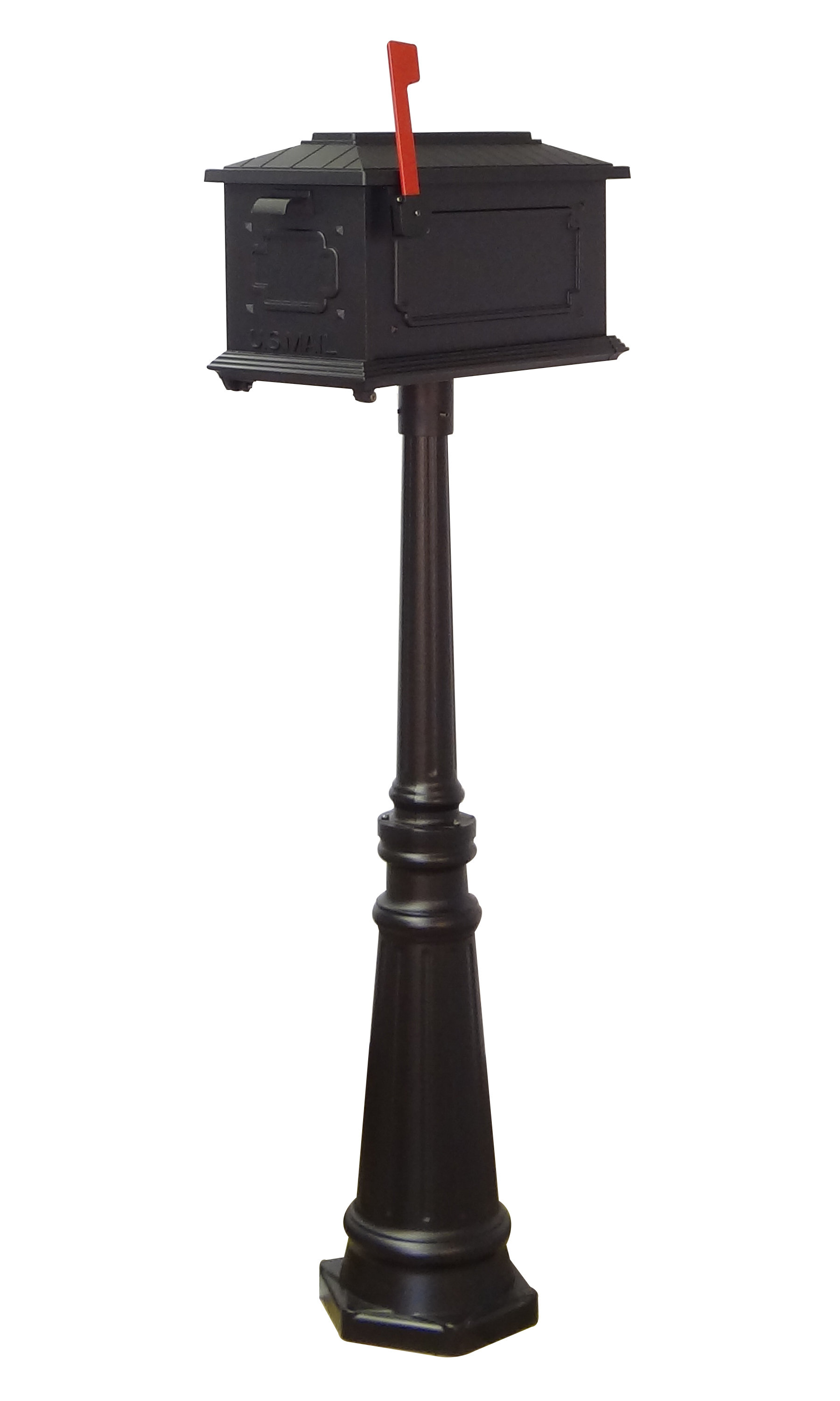 Special Lite Products Kingston Locking Post Mounted Mailbox - Wayfair ...