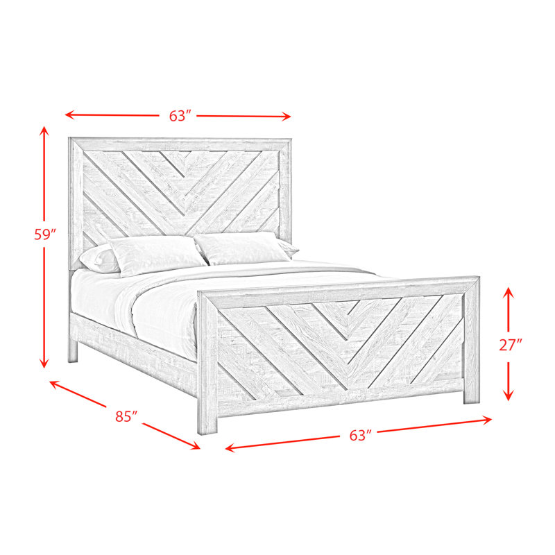 Sand & Stable™ Decker Low Profile Standard Bed & Reviews | Wayfair