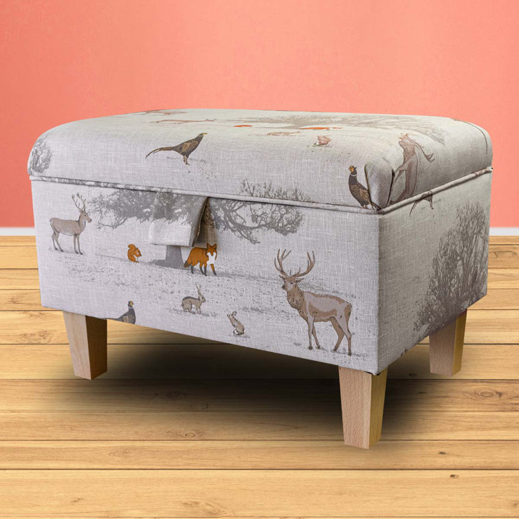 Beaumont 50cm Tatton Autumn Storage Ottoman & Reviews | Wayfair.co.uk