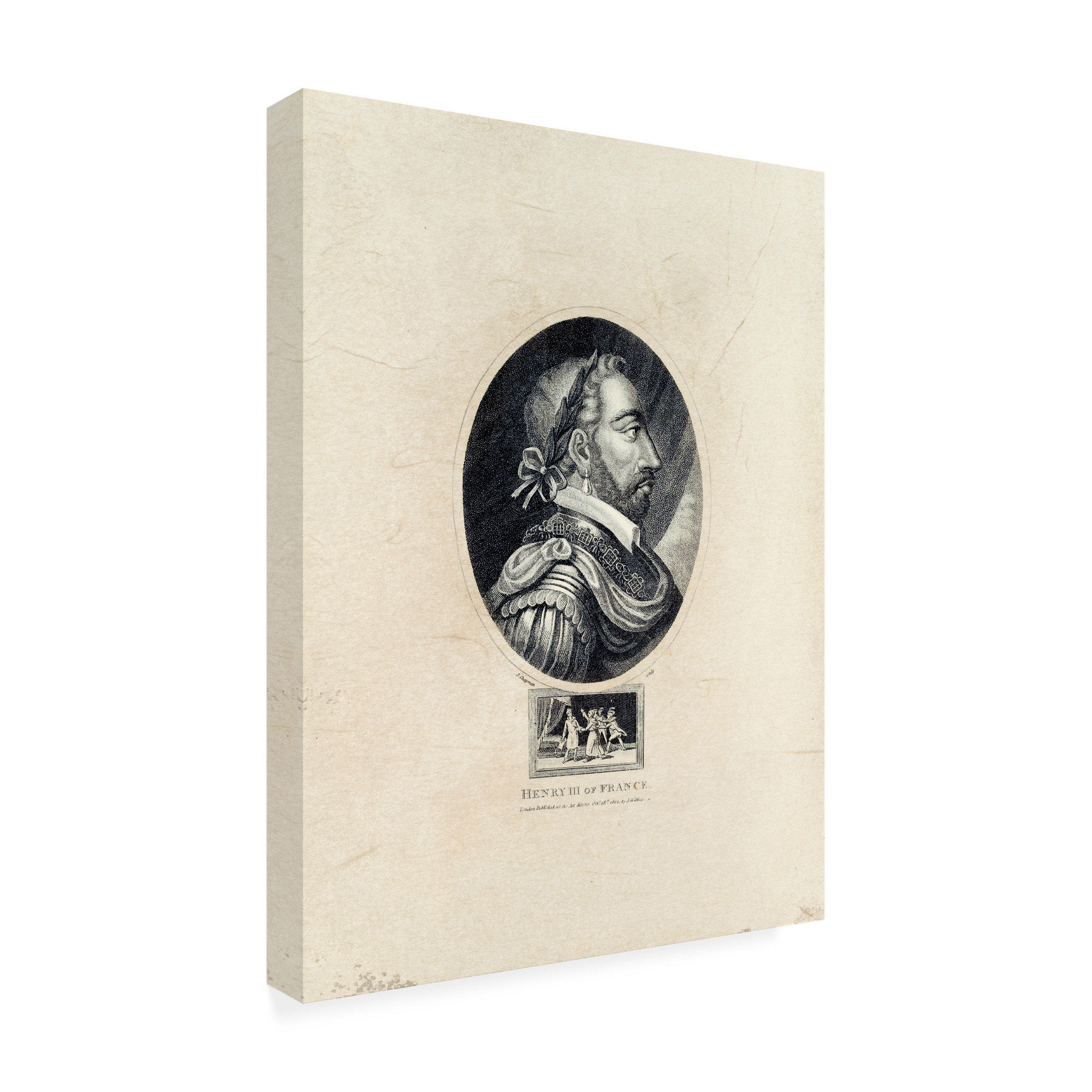 Winston Porter Royal Portraits III Canvas Art | Wayfair