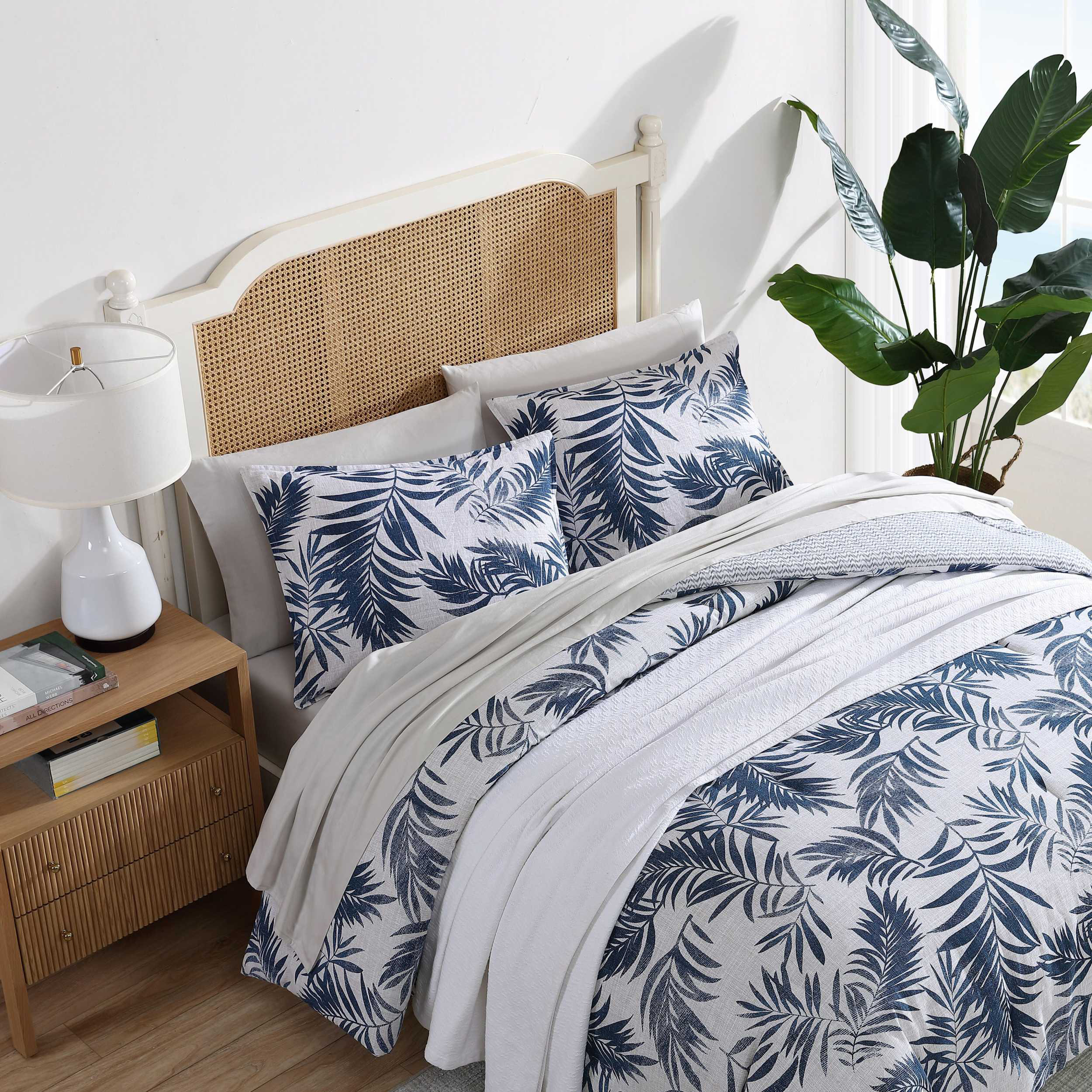 Nautica Marina Leaf Reversible Comforter Set | Wayfair