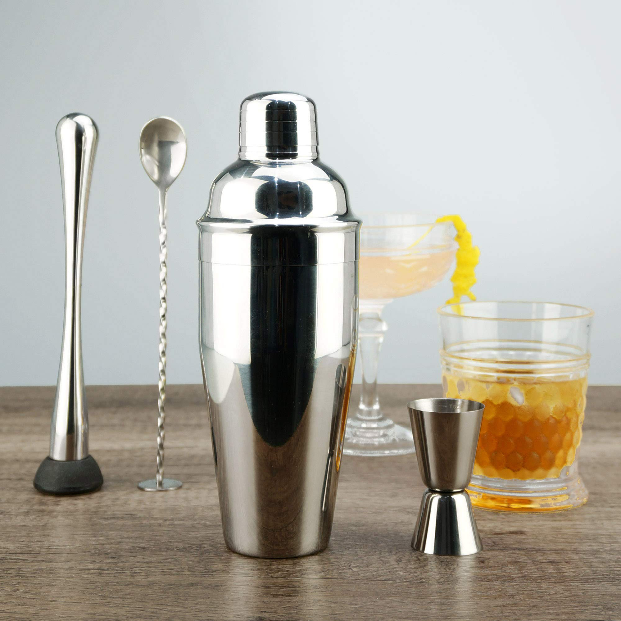 Latitude Run® Professional Bartender Kit - 6PC Premium Cocktail ...