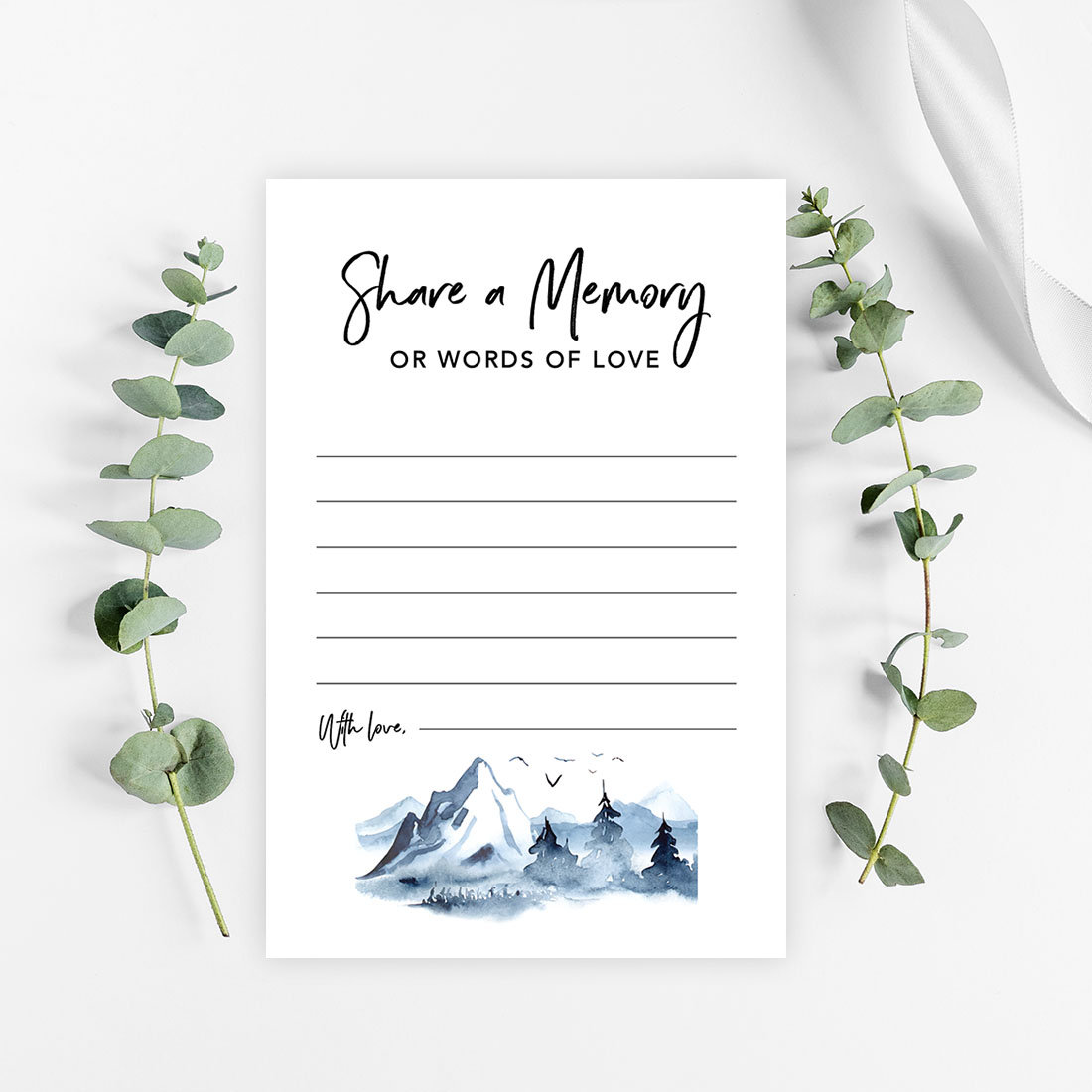 Koyal Wholesale Share A Memory Cards, Winter Woodland Forest 4" X 6 ...